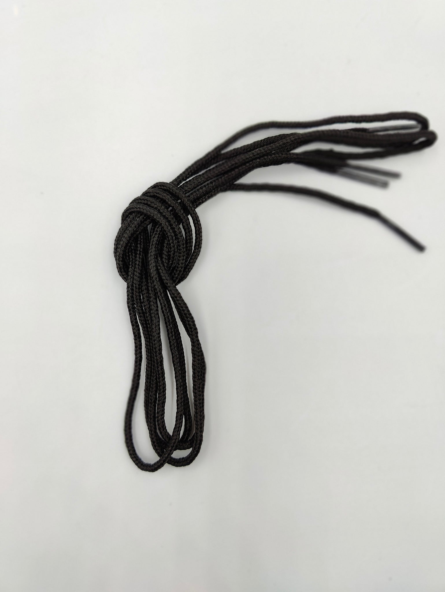 Boot Laces Black Your Own Size Custom Bespoke Extra Long Fine 3mm Ridi ...